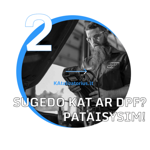 Katalizatoriaus keitimas Vilniaus mieste + kainos