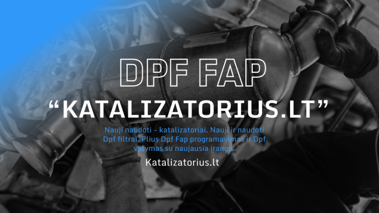 DPF FILTRAS - IŠPROGRAMAVIMAS VALYMAS AR KEITIMAS?